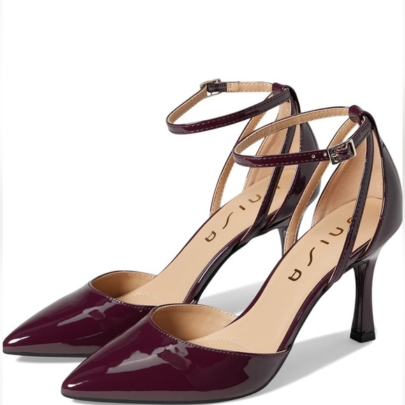 Unisa | Shoes | Unisa Pointed Toe Pumps Burgundy Color Nwob | Poshmark